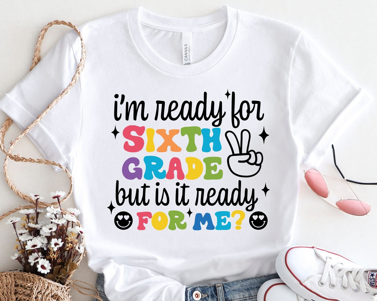 Back to School Svg Bundle, I'm Ready for Kindergarten but is It Ready ...