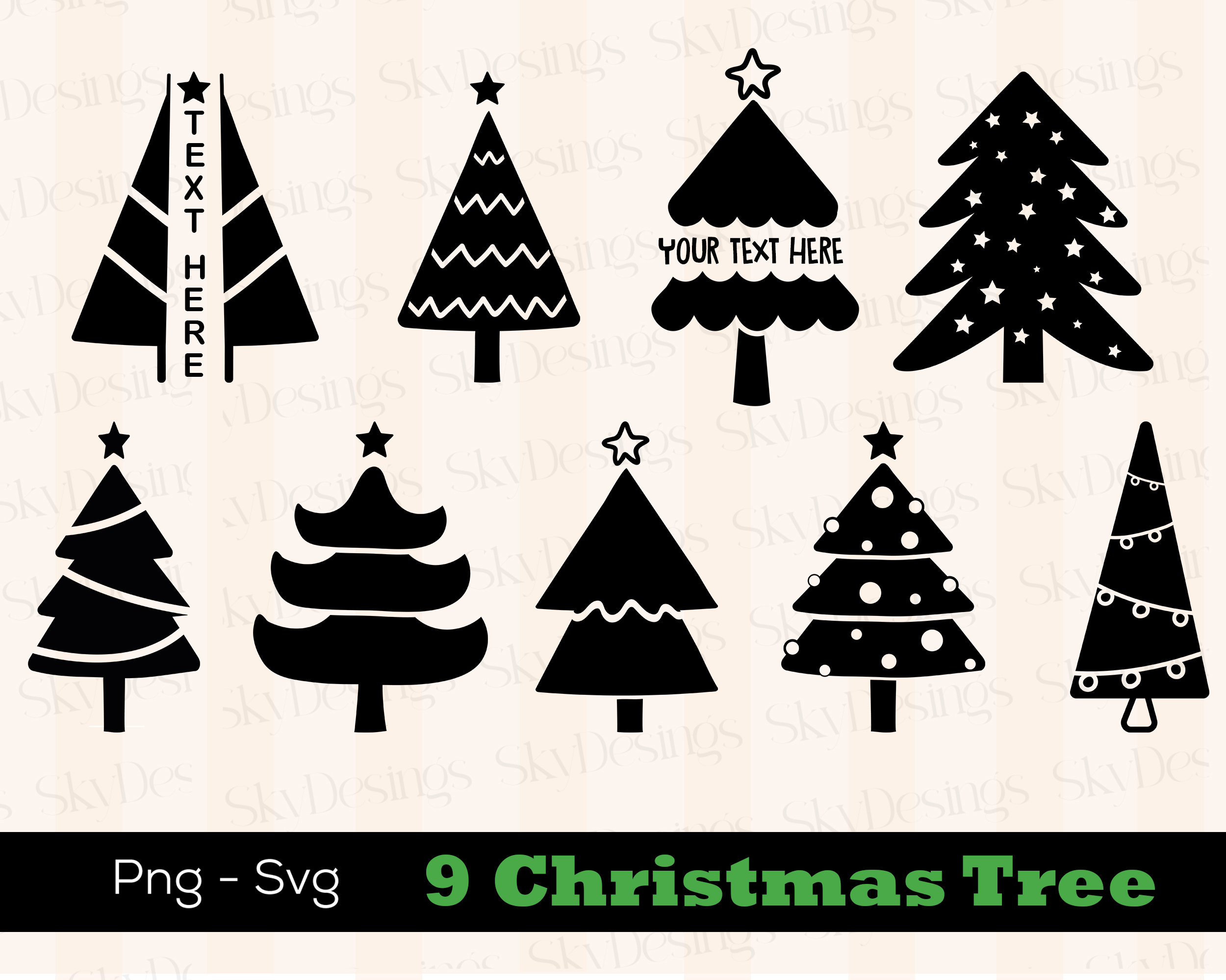 Christmas Tree Svg Bundle Christmas Svg Tree Svg Christmas - Etsy