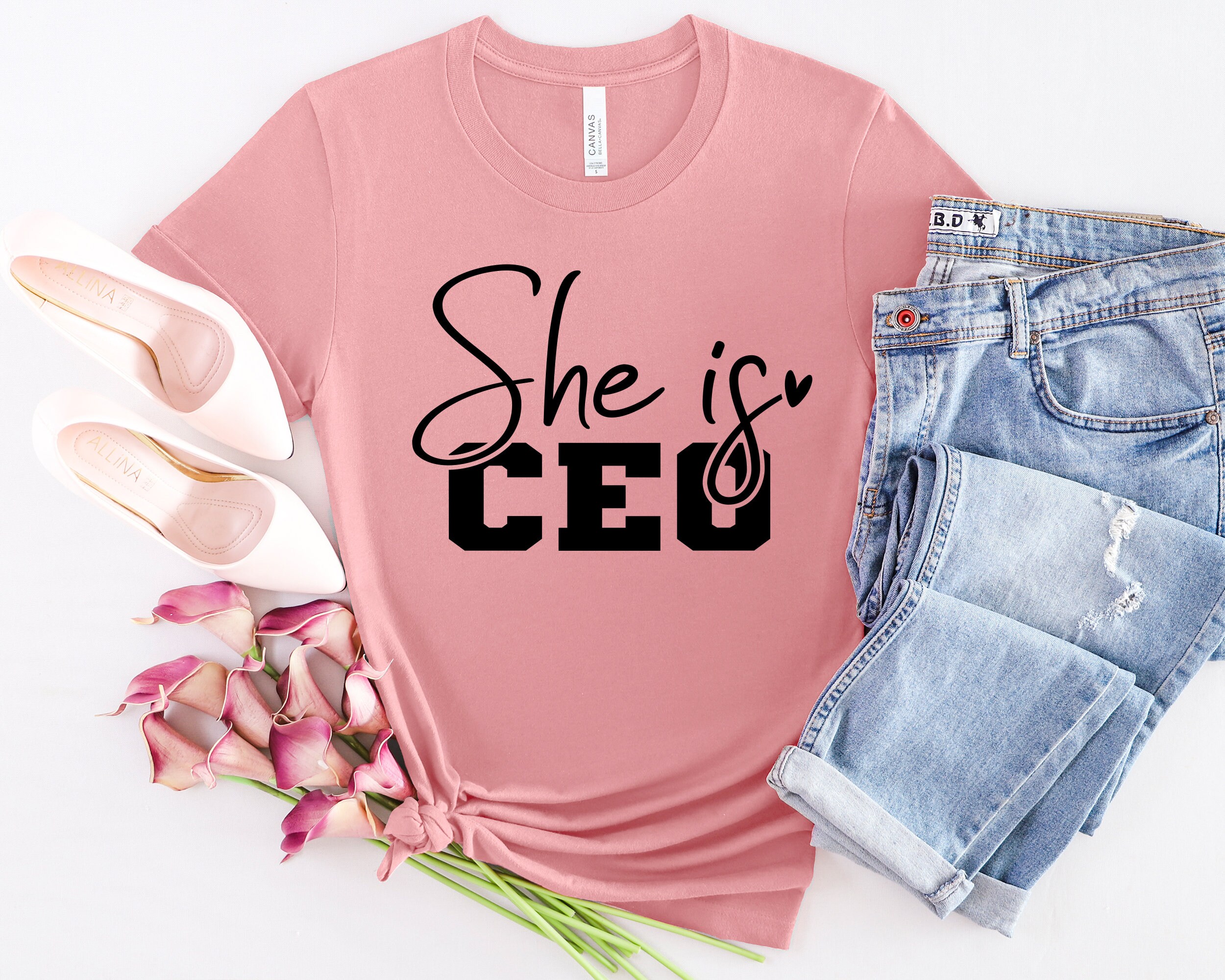 She is CEO SVG, Entrepreneur Boss File (digital Download) - Etsy