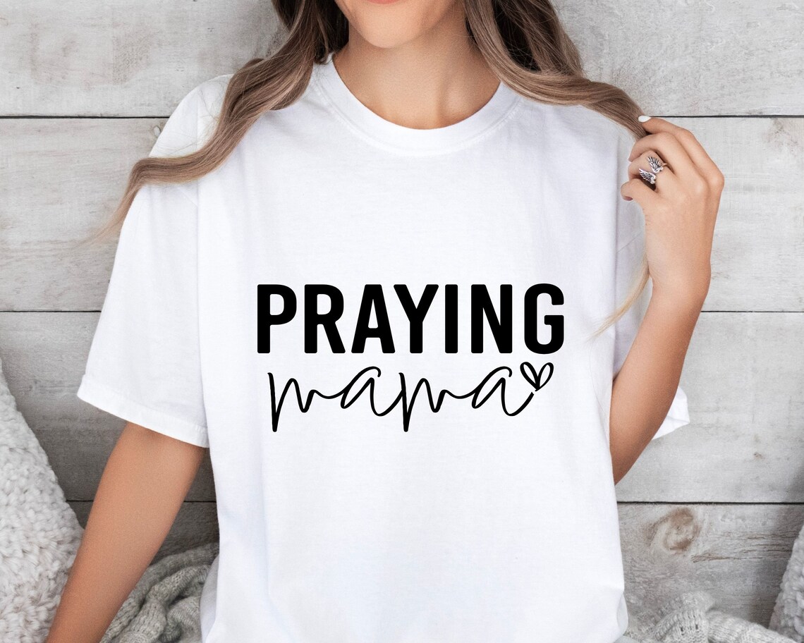 Praying Mama SVG, Mom Svg, Religious Svg, Faith Svg, Mom Life Svg, Mom ...