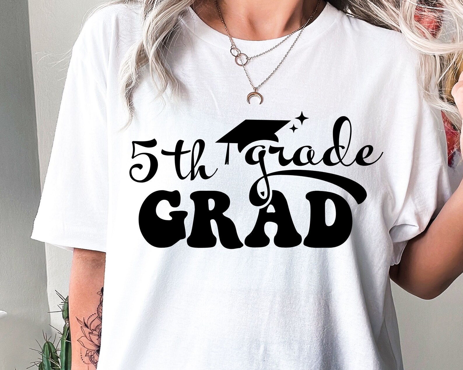 5th Grade Grad SVG, 5th Grade Graduation Shirt SVG, Fifth Grade ...