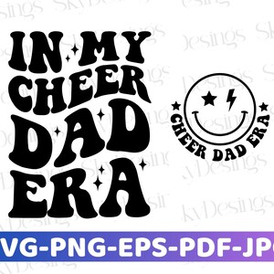 In My Cheer Dad Era SVG, Cheer Dad SVG, Cheer Dad Era SVG, Cheerleading ...