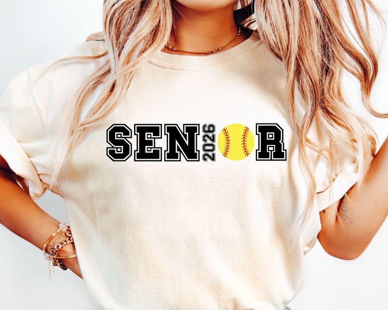 Softball Senior 2026 SVG, Graduate Shirt Design (digital Download) - Etsy