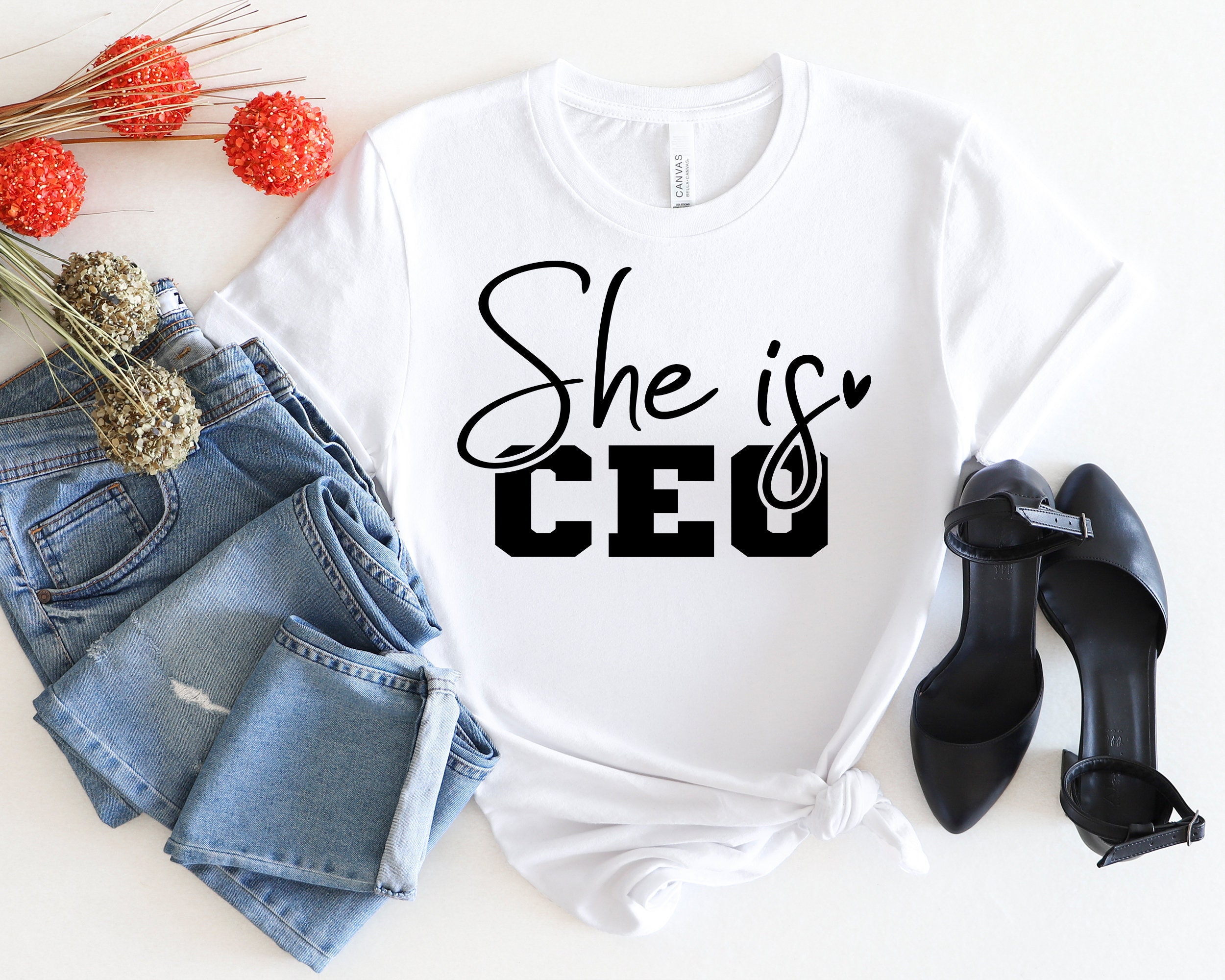 She is CEO SVG, Entrepreneur Boss File (digital Download) - Etsy