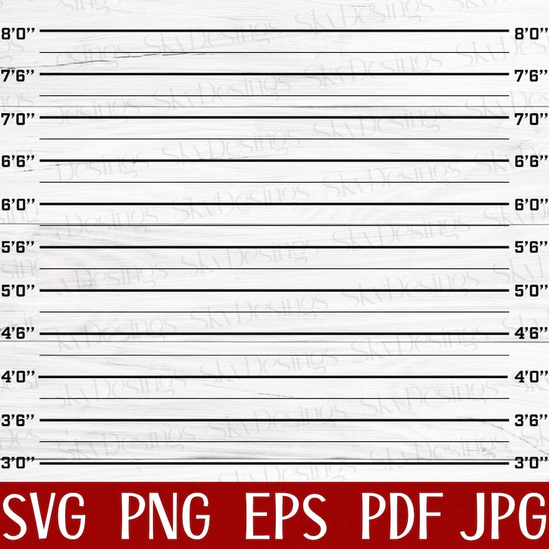 Mugshot Backdrop - Etsy