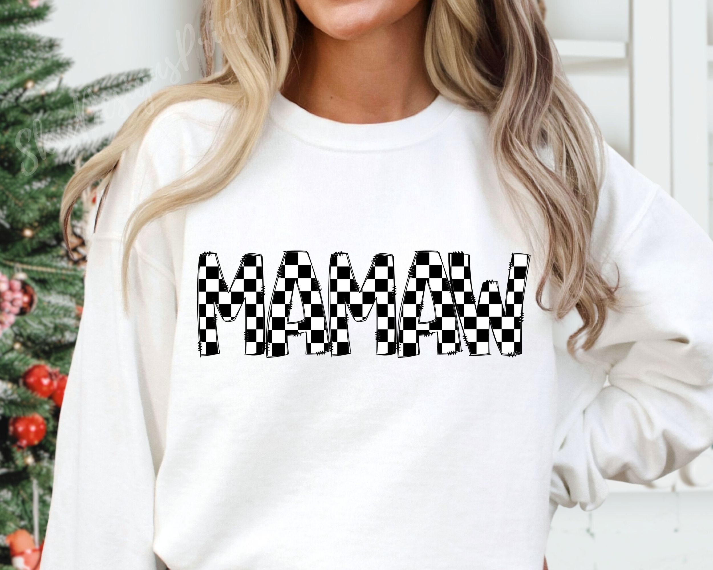 Checkered Mamaw PNG, Mamaw Png, Mamaw Shirt Png, Kids Names, Mamaw ...