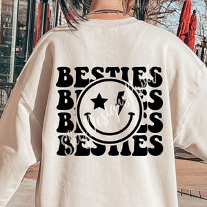 Besties SVG PNG, Best Friends Svg, Friends Svg, Friendship Svg ...