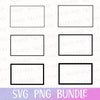 20 Double Frame Shape Svg, Double Frame Svg, Doodle Frame Svg, Double ...