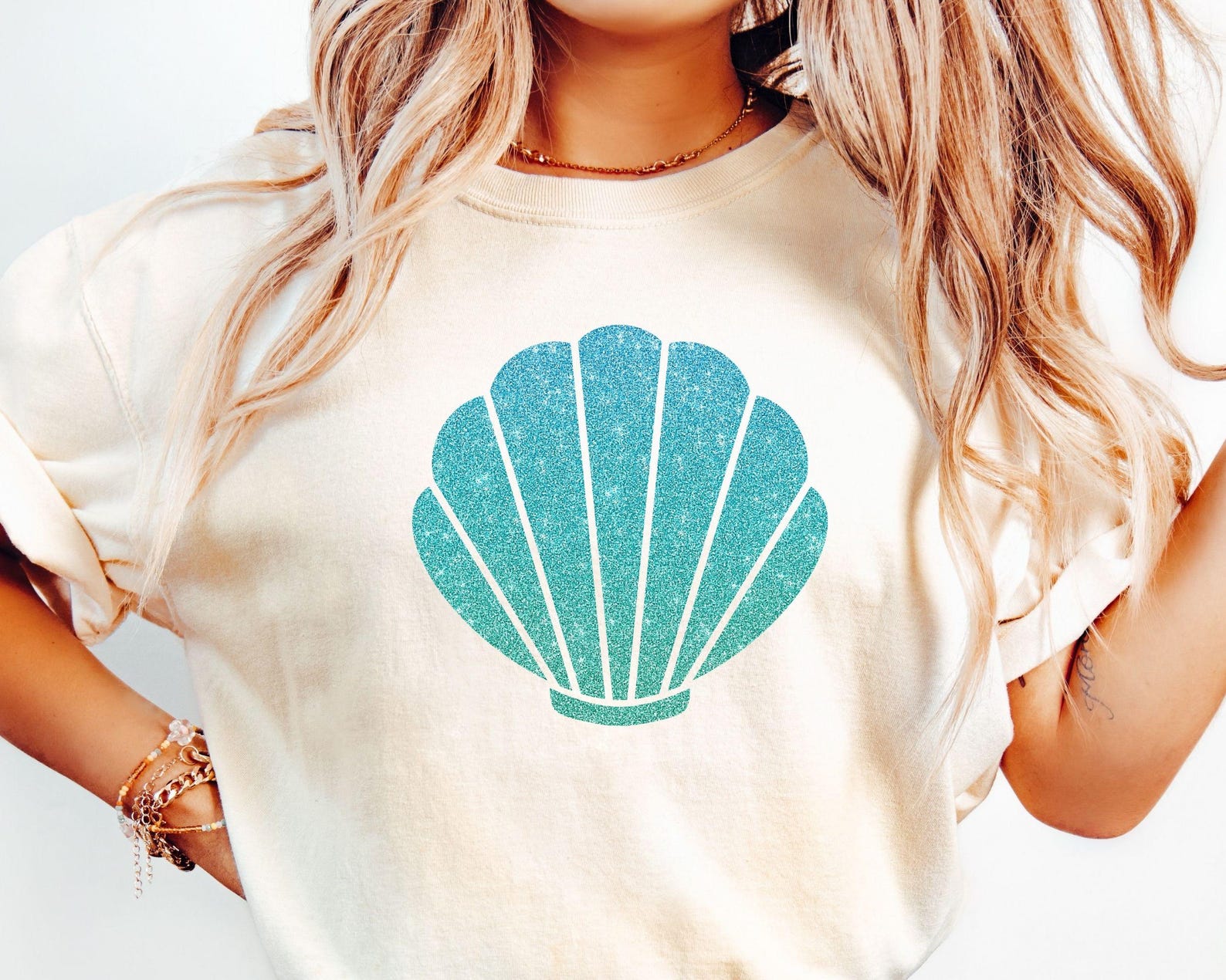 Glitter Seashell PNG, Seashell Png, Beach Seashell Png, Vacation ...