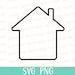 House SVG Bundle, Home SVG, House Outline SVG, House Cut Files, House ...