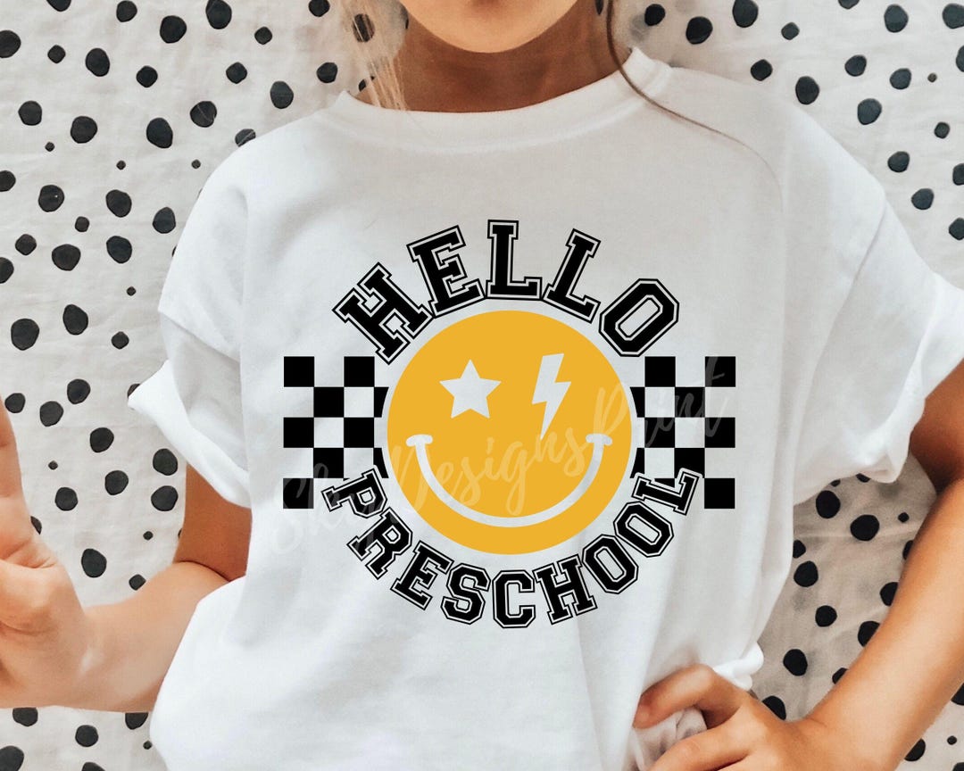 Hello Preschool SVG, Back to School Svg, Preschool Svg, Preschool ...