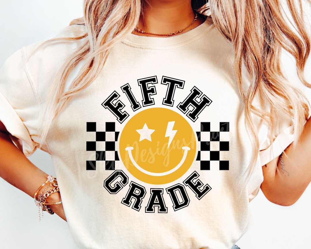 Fifth Grade SVG, Back to School Svg, 5th Grade PNG, Teacher Svg, Hello ...