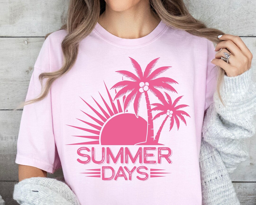 Summer SVG PNG, Summer Days Svg, Summer Vibes Svg, Sun Svg, Palm Trees ...