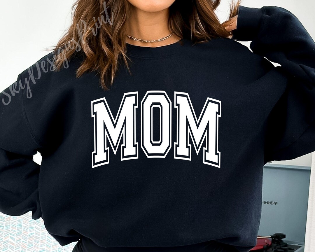 Mom Varsity SVG, Mom SVG, Mom Shirt Svg, Mama Svg, Mom Life Svg, Mother ...