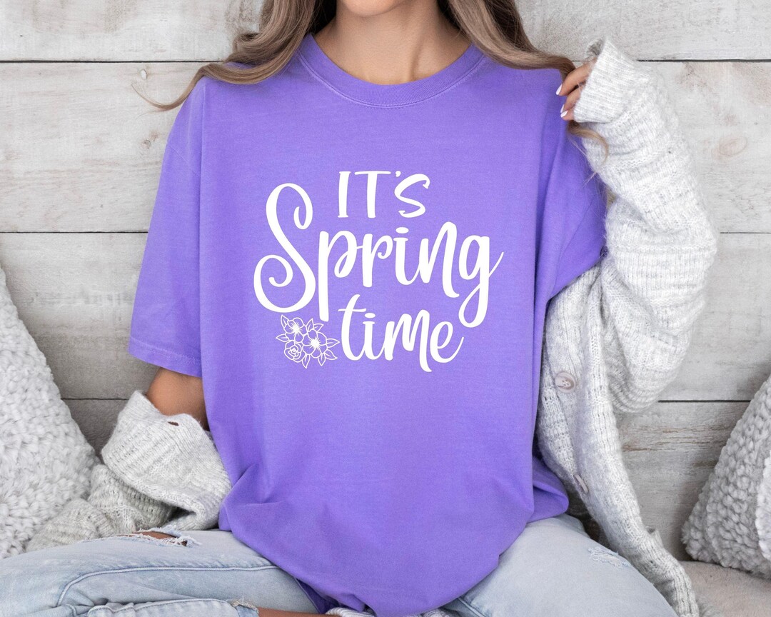 Its Spring Time SVG, Spring Quote Saying (digital Download) - Etsy