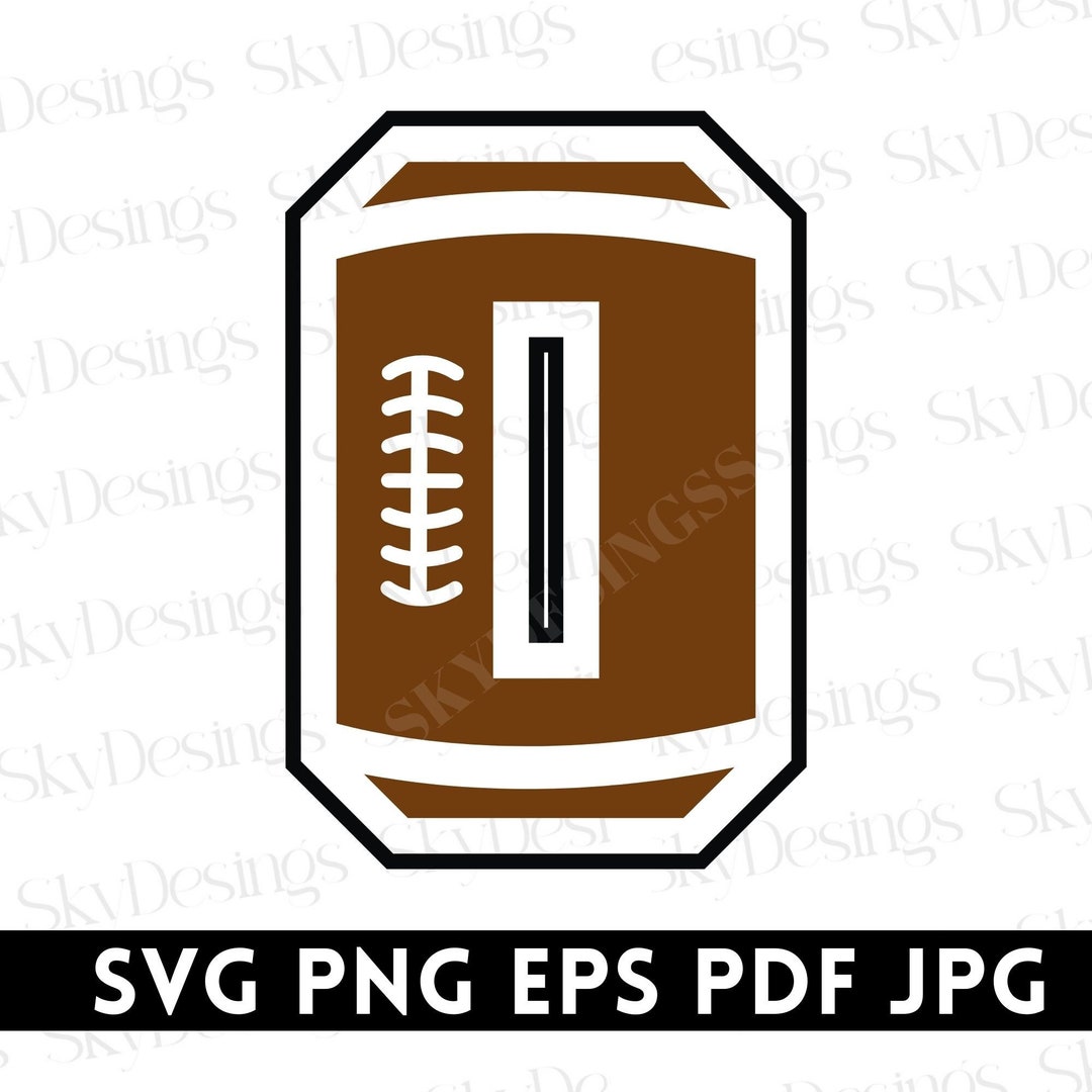 Football Number Zero Svg, Football SVG, First Birthday Svg, Football ...