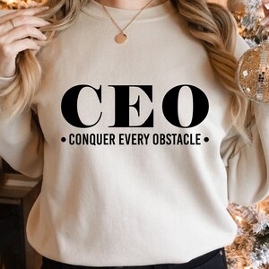 CEO SVG, Boss SVG, Conquer Every Obstacle Svg, Entreprenuer Svg, Hustle ...