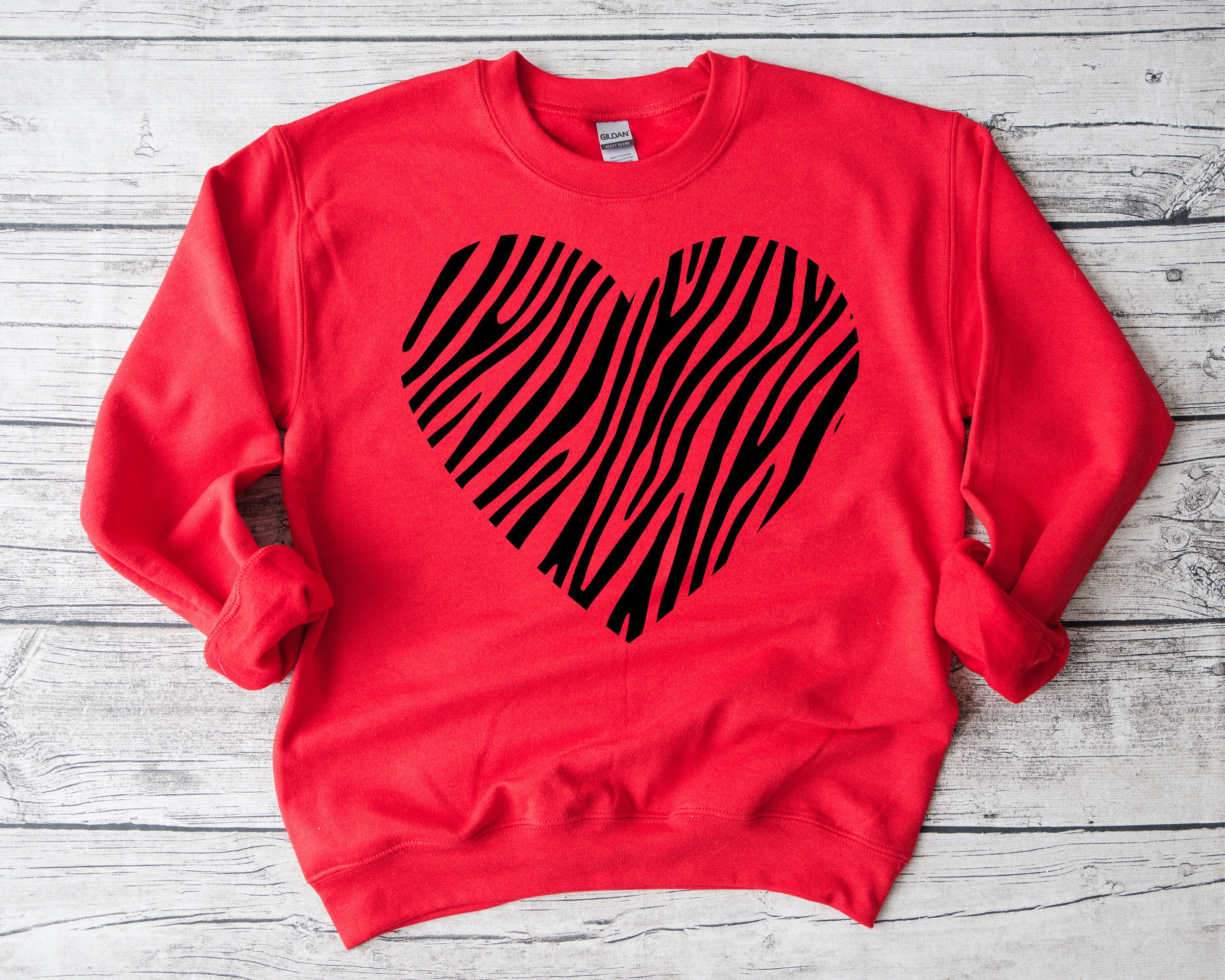 Zebra Print Heart SVG, Valentine Clipart (digital Download) - Etsy