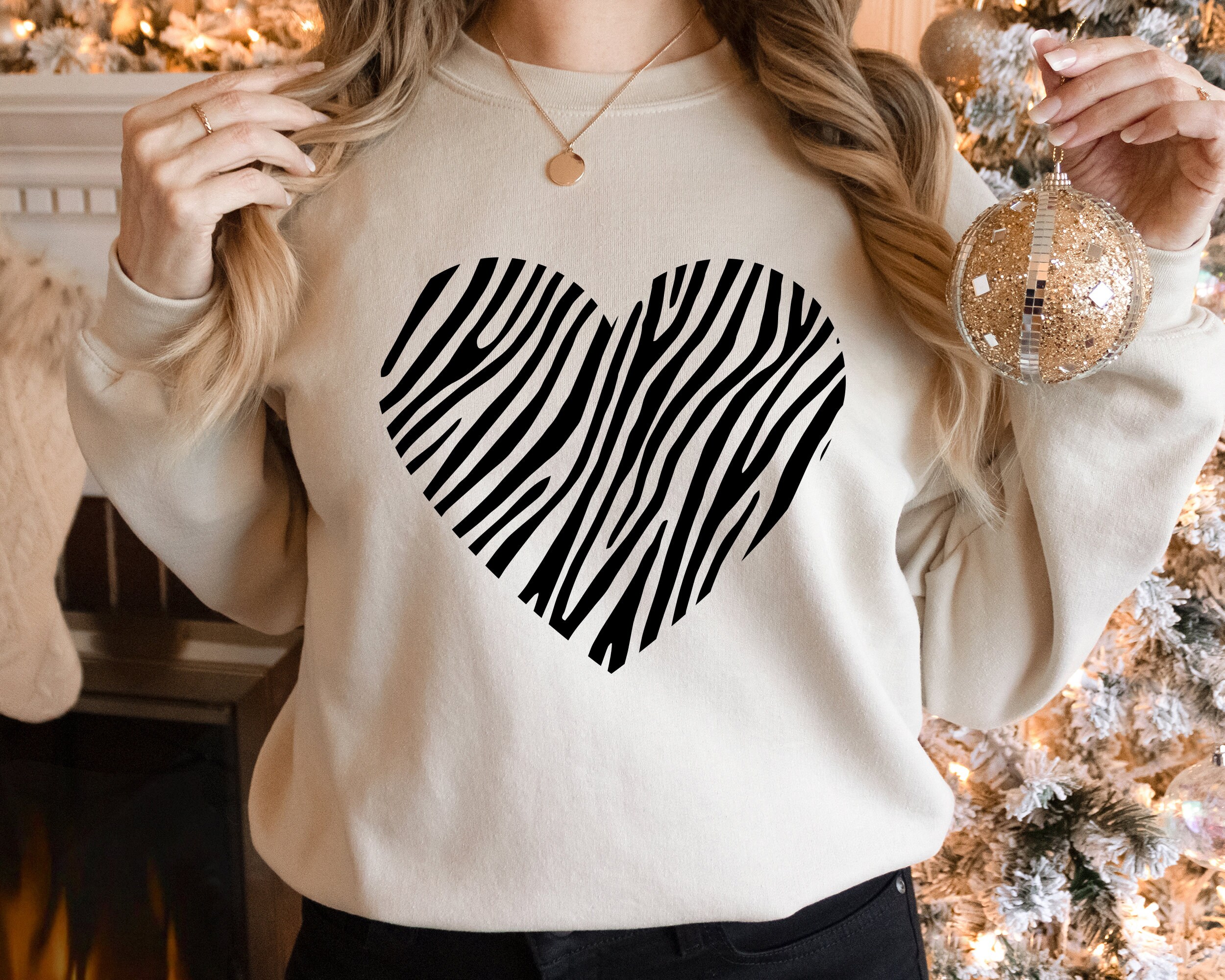 Zebra Print Heart SVG, Valentine Clipart (digital Download) - Etsy