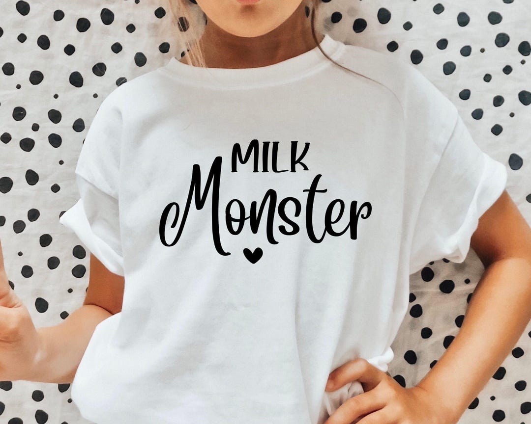 Milk Monster SVG, Funny Baby Svg, Kids Svg, Newborn Svg, New Baby Svg ...