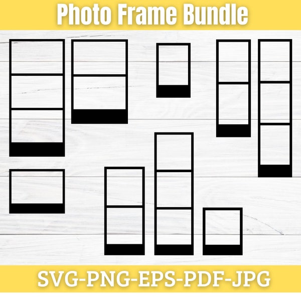 Picture Frame Svg - Etsy