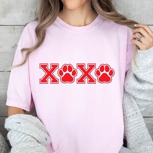 XOXO Paw SVG, Dog Valentine Svg, Dog Mom Svg, Valentines Day Svg, Love ...