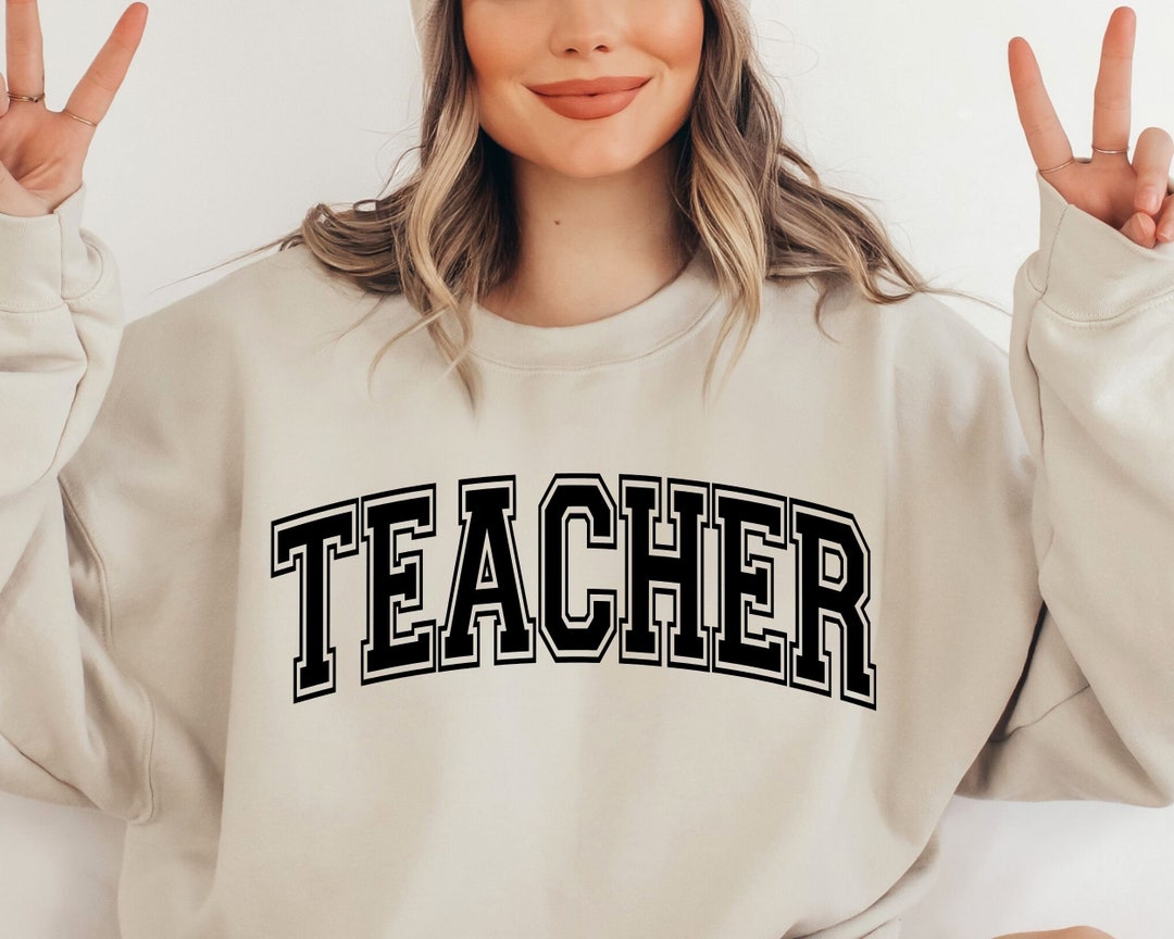 Teacher SVG, Teacher Shirt Svg, Teacher Varsity Svg, Teacher ...