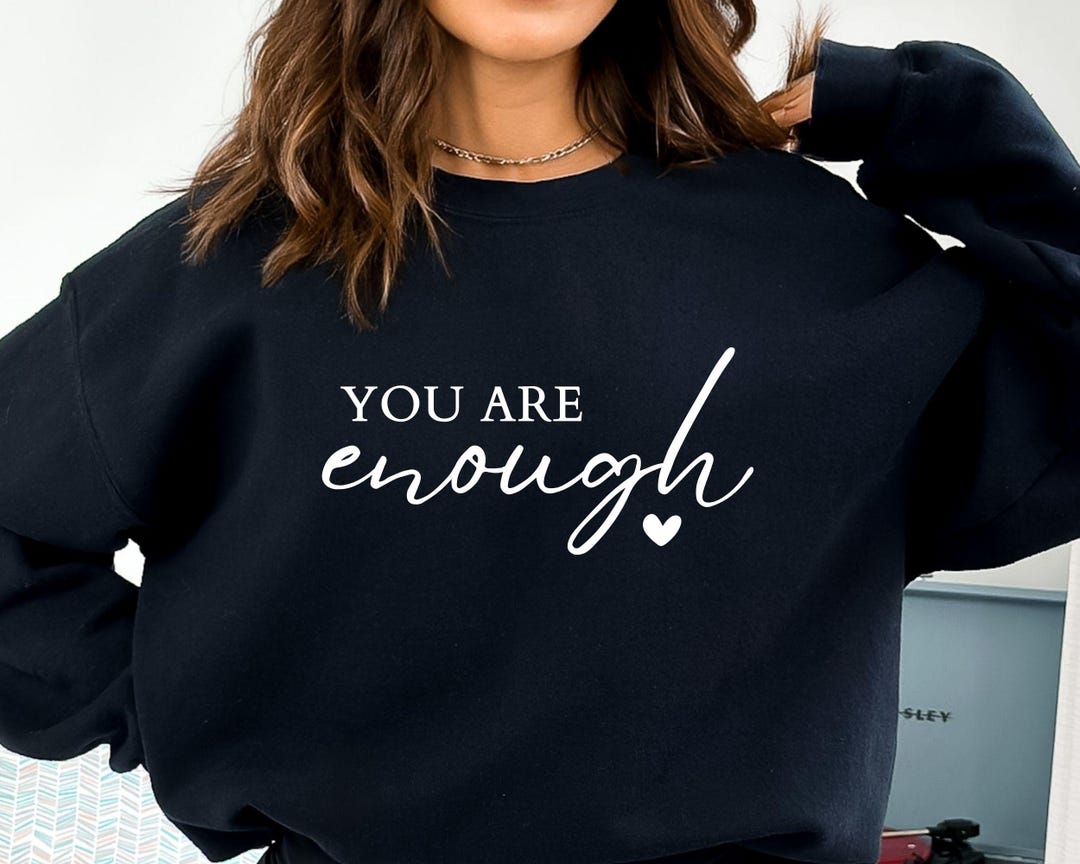 You Are Enough SVG, Self Love Positive Quote (digital Download) - Etsy