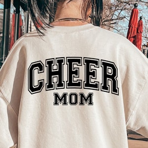 Cheer Mom SVG, Cheer Mom Jersey Font Svg, Cheer Mom Varsity Svg, Cheer ...