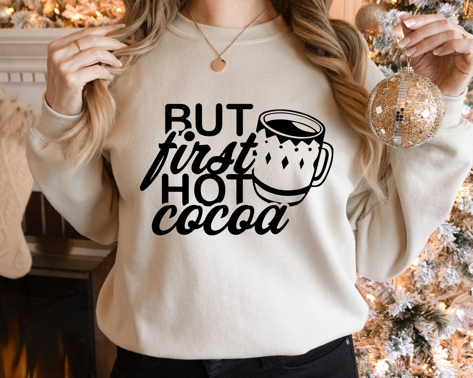 But First Hot Cocoa SVG Winter Quote Svg Winter Decal Svg - Etsy