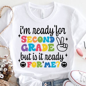 Back to School Svg Bundle, I'm Ready for Kindergarten but is It Ready ...