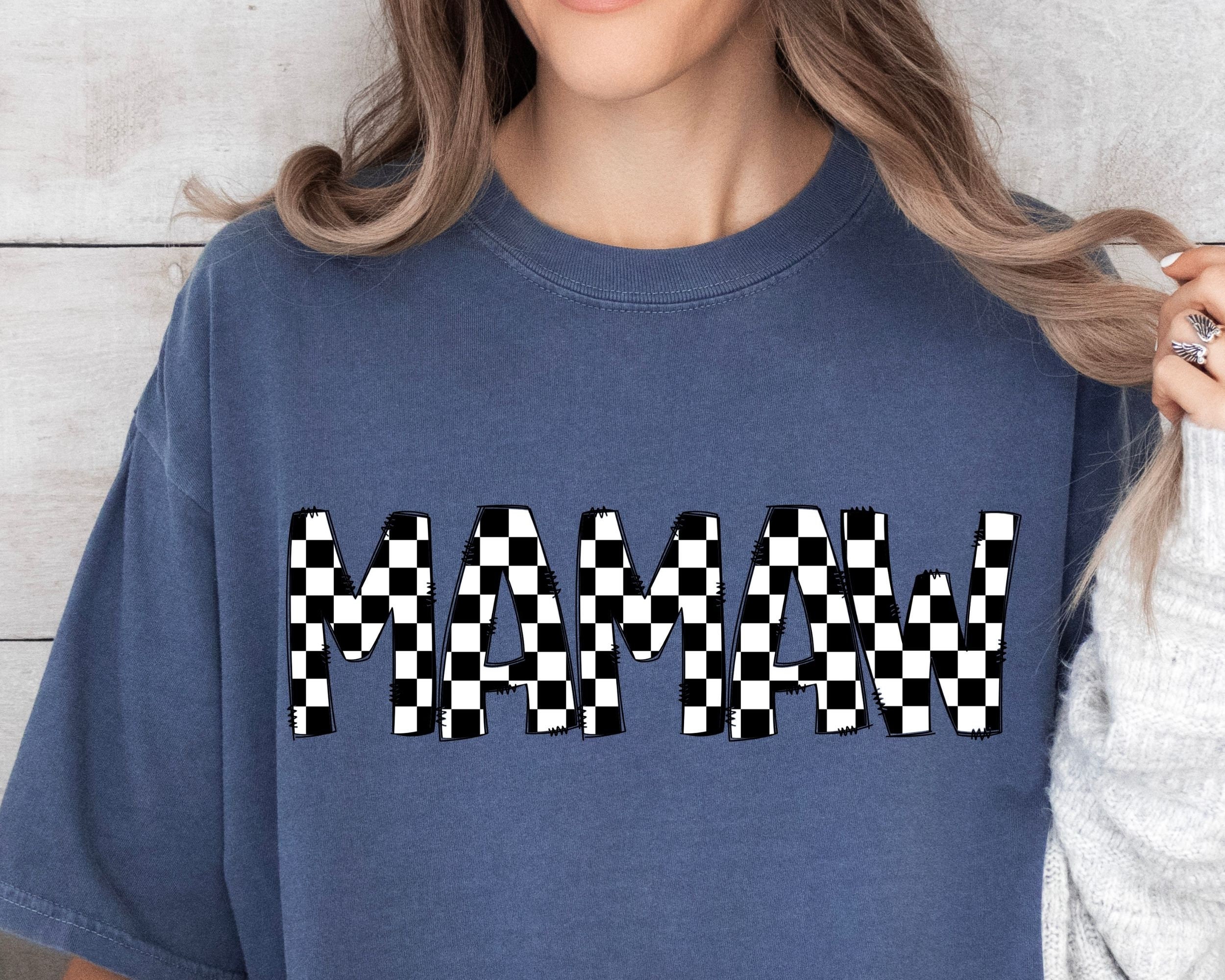 Checkered Mamaw PNG, Mamaw Png, Mamaw Shirt Png, Kids Names, Mamaw ...