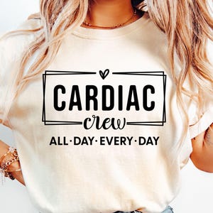 Cardiac Crew SVG, Cardiology Svg, Cardiac Nurse Svg, Cardiac Crew Shirt ...