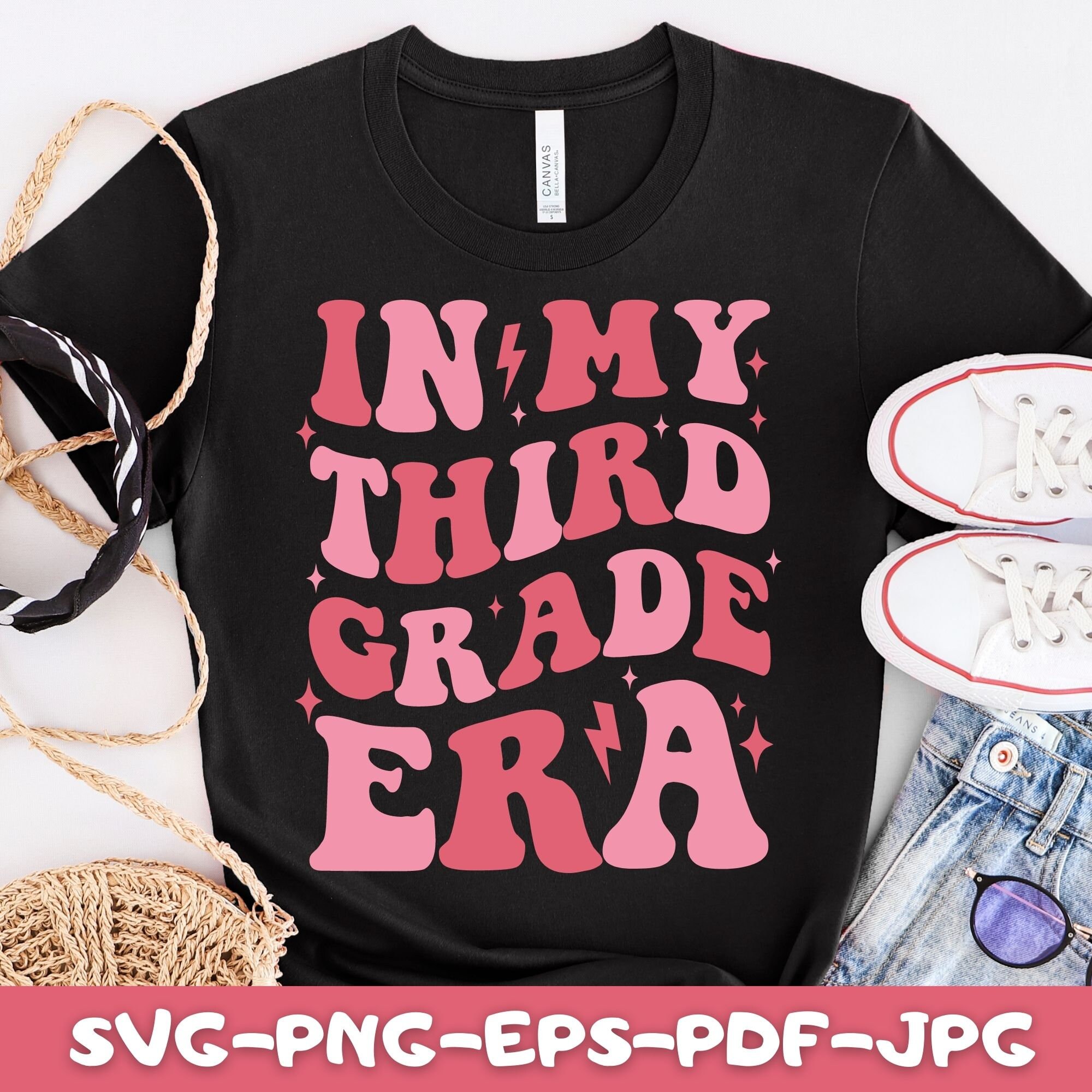 In My Third Grade Era SVG, 3rd Grade Svg, Third Grade Svg, 3rd Grade ...