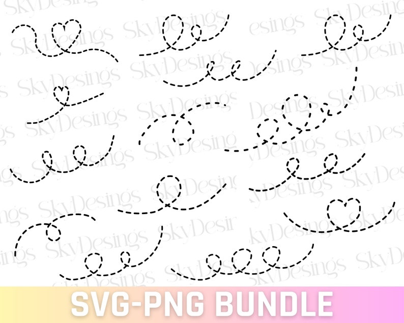 Dotted Line Svg, Dashed Lines Svg, Dotted Line Clipart, Travel Svg ...