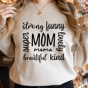 Mom Phrase Collage SVG Mama Svg Mom Shirt Svg Mom Svg - Etsy