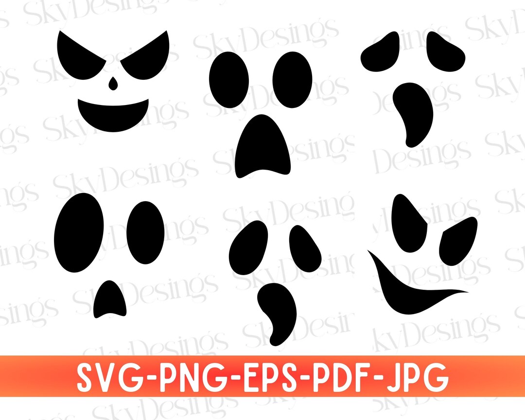 Ghost SVG Bundle, Ghost Svg, Halloween Svg, Spooky Season Svg ...