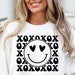 Love Happy Face SVG, XOXO Svg, Love Heart Svg, Heart Eyes Happy Face ...