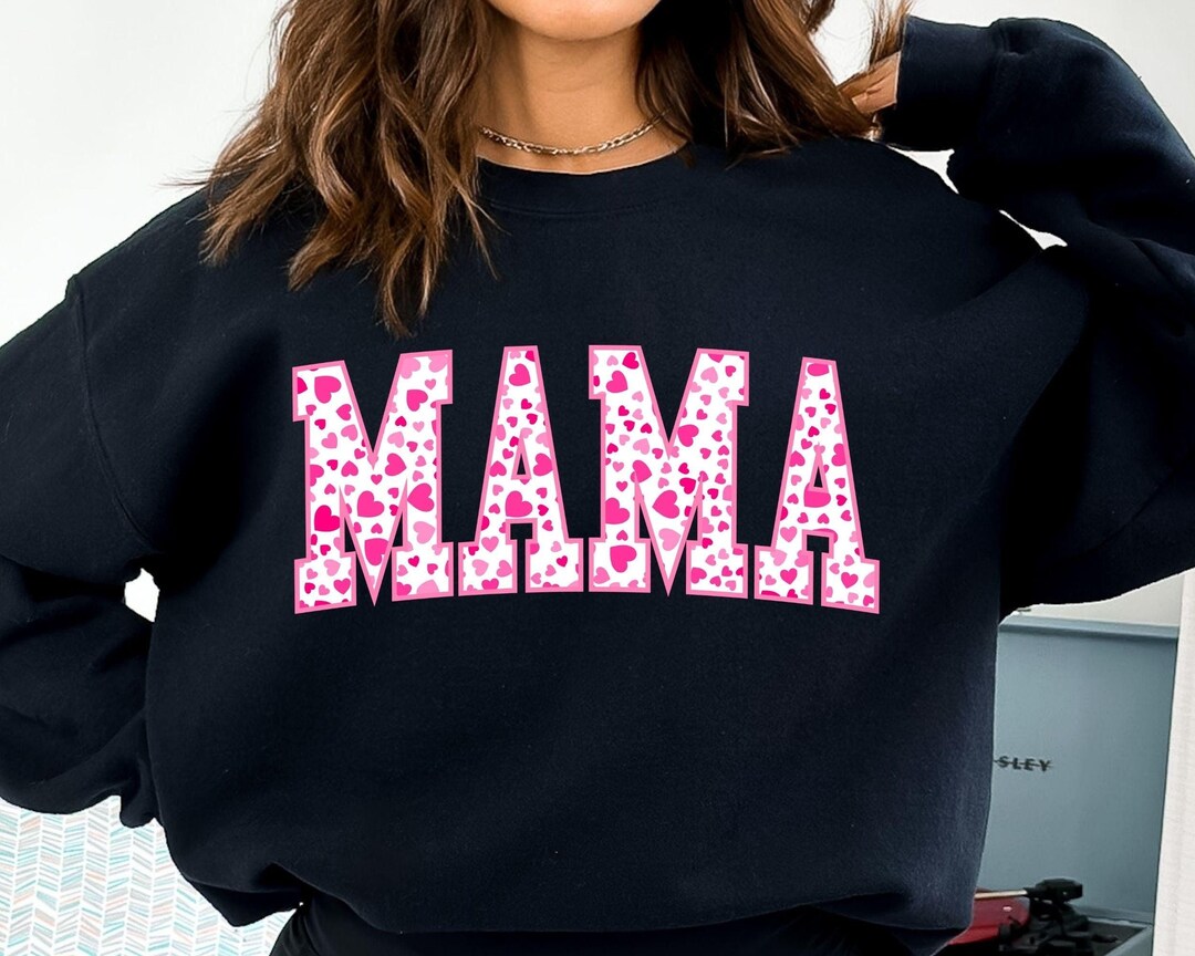 Mama Valentine PNG, Mama Hearts Png, Valentines Day Png, Mama Shirt Png ...