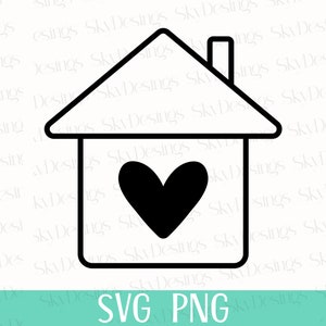 House SVG Bundle, Home SVG, House Outline SVG, House Cut Files, House ...