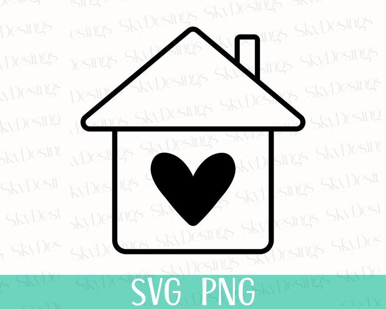 House SVG Bundle Home SVG House Outline SVG House Cut - Etsy
