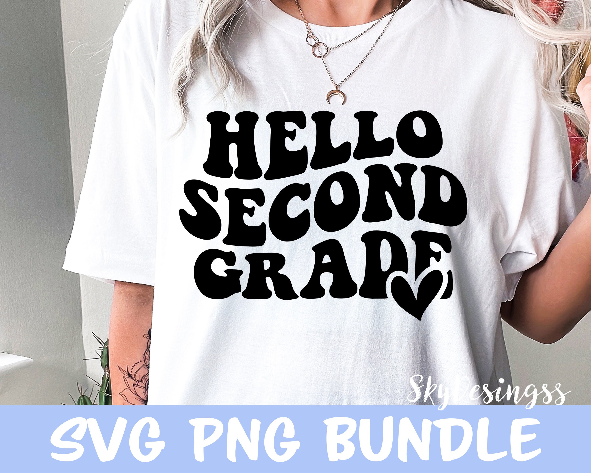 Hello School SVG Bundle Back to School SVG Teacher SVG - Etsy