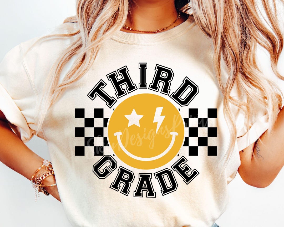 Third Grade SVG, Back to School Svg, 3rd Grade PNG, Teacher Svg ...