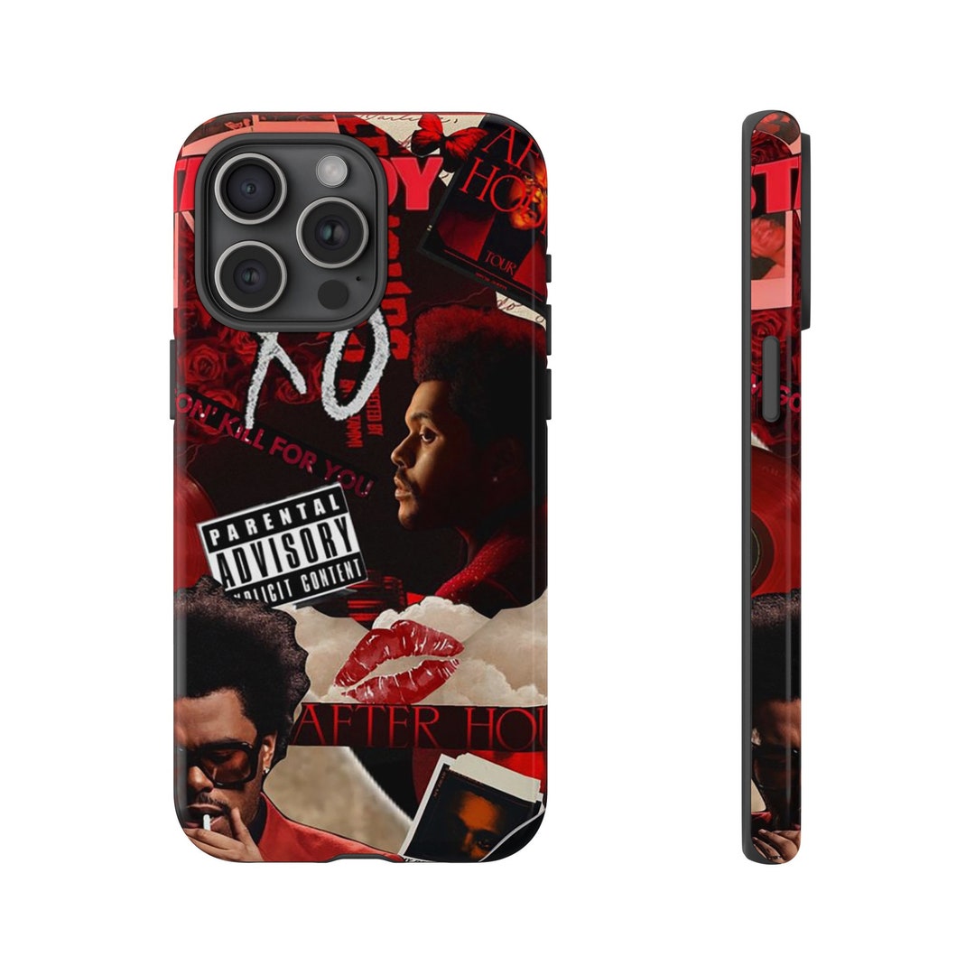 Trendy the Weeknd Fan Collage Phone Cover Artbet Design iPhone Samsung ...