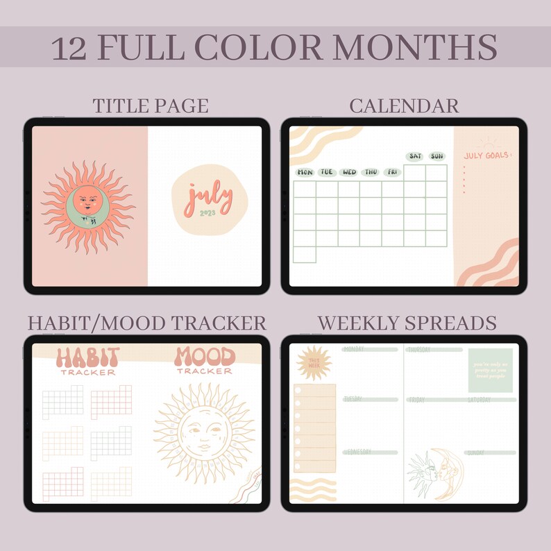 2023 Bullet Journal Digital Planner Goodnotes Compatible - Etsy 2023 Bullet Journal Digital Planner Goodnotes Compatible - Etsy