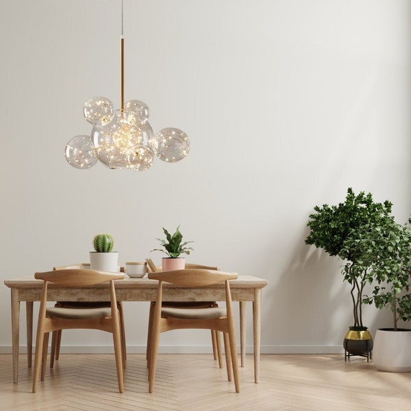 Bubble Chandelier - Etsy