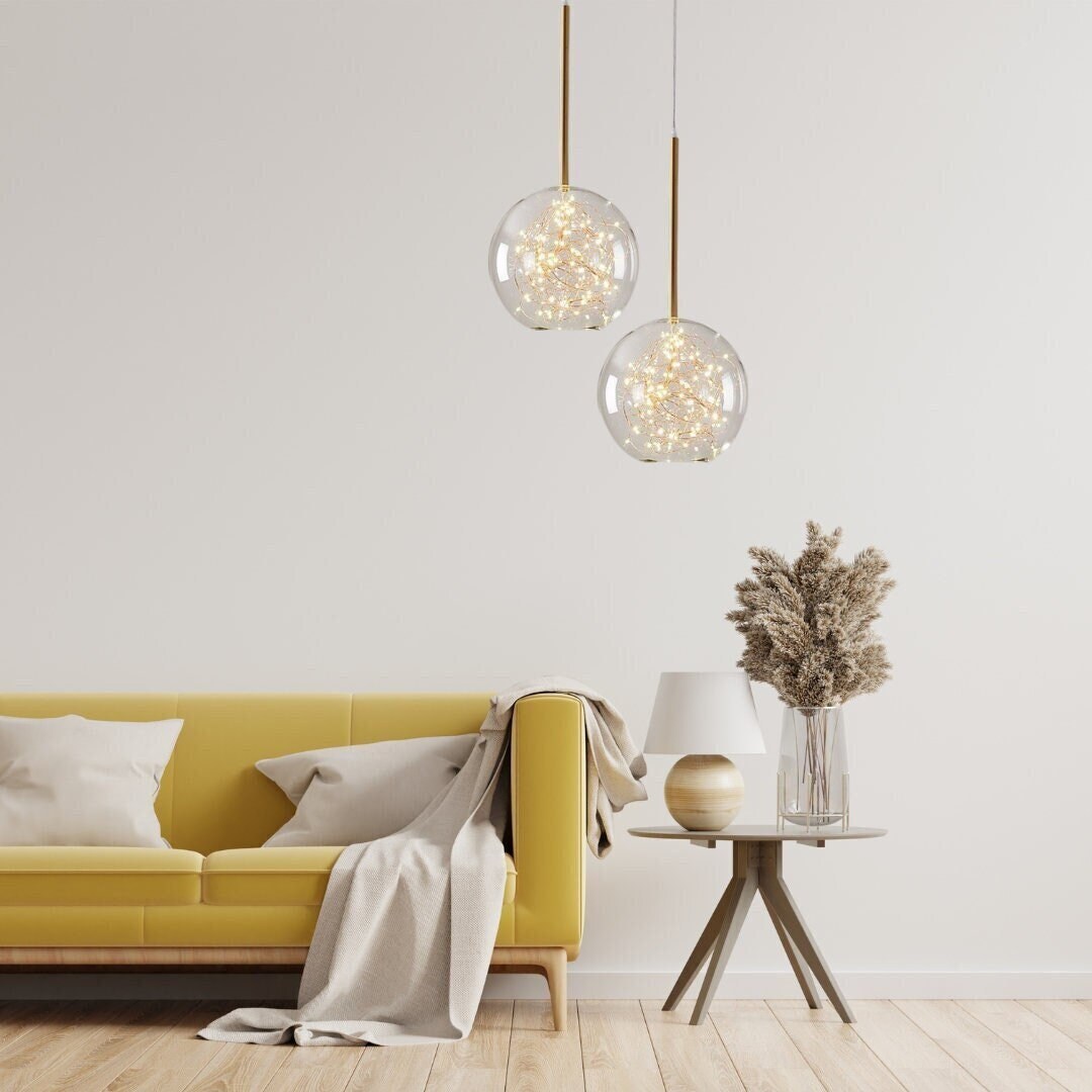 Firefly Bubbles Pendant Light - Etsy