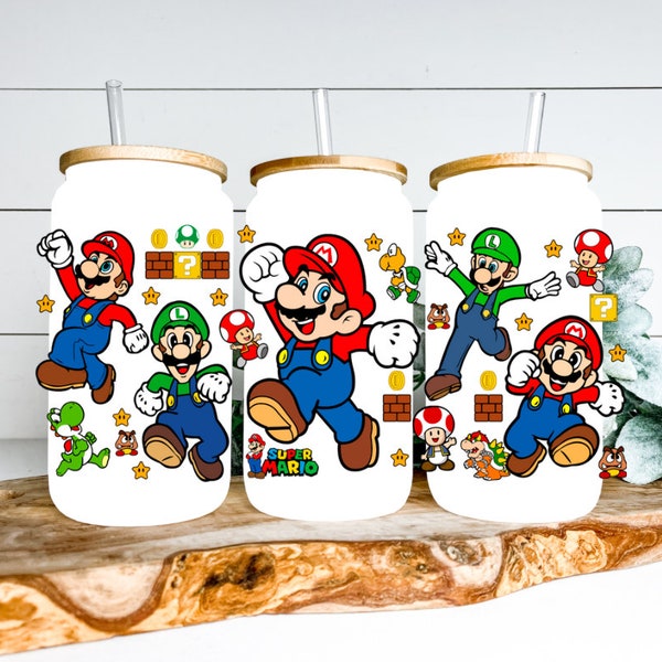 Mario Dtf Prints - Etsy