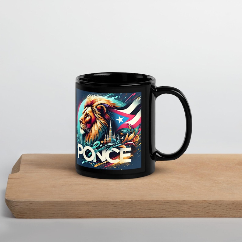 Art Lion of Ponce Puerto Rico, Lámina Digital De Prilo Boricua, Pride ...