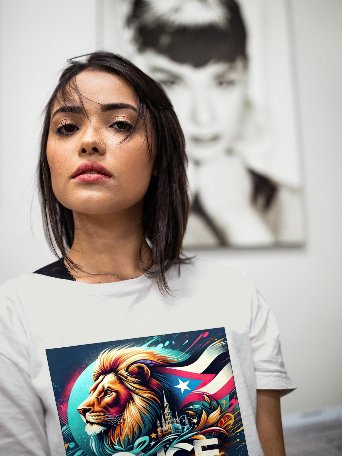 Art Lion of Ponce Puerto Rico, Lámina Digital De Prilo Boricua, Pride ...